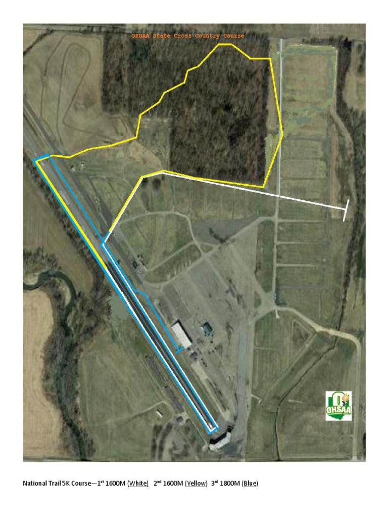 5K Course Map | PDF | Sports & Recreation