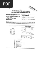 The 8284a Clock Generator | PDF | Central Processing Unit | Input/Output