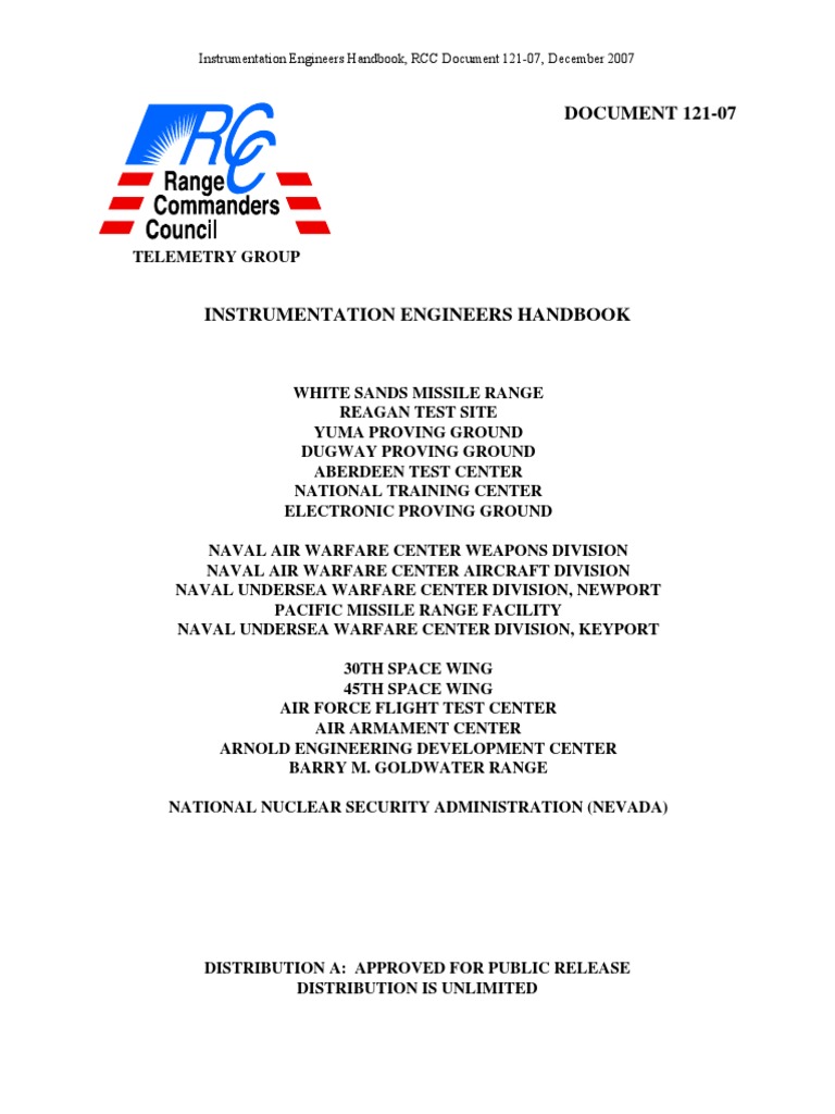 Handbook of Instrumentation PDF | PDF | Flow Measurement | Instrumentation