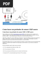 Guía de Reparación Sensor CKP | PDF | voltaje | Sensor