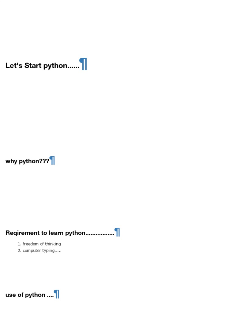 Day 1 | PDF | Python (Programming Language) | Notation