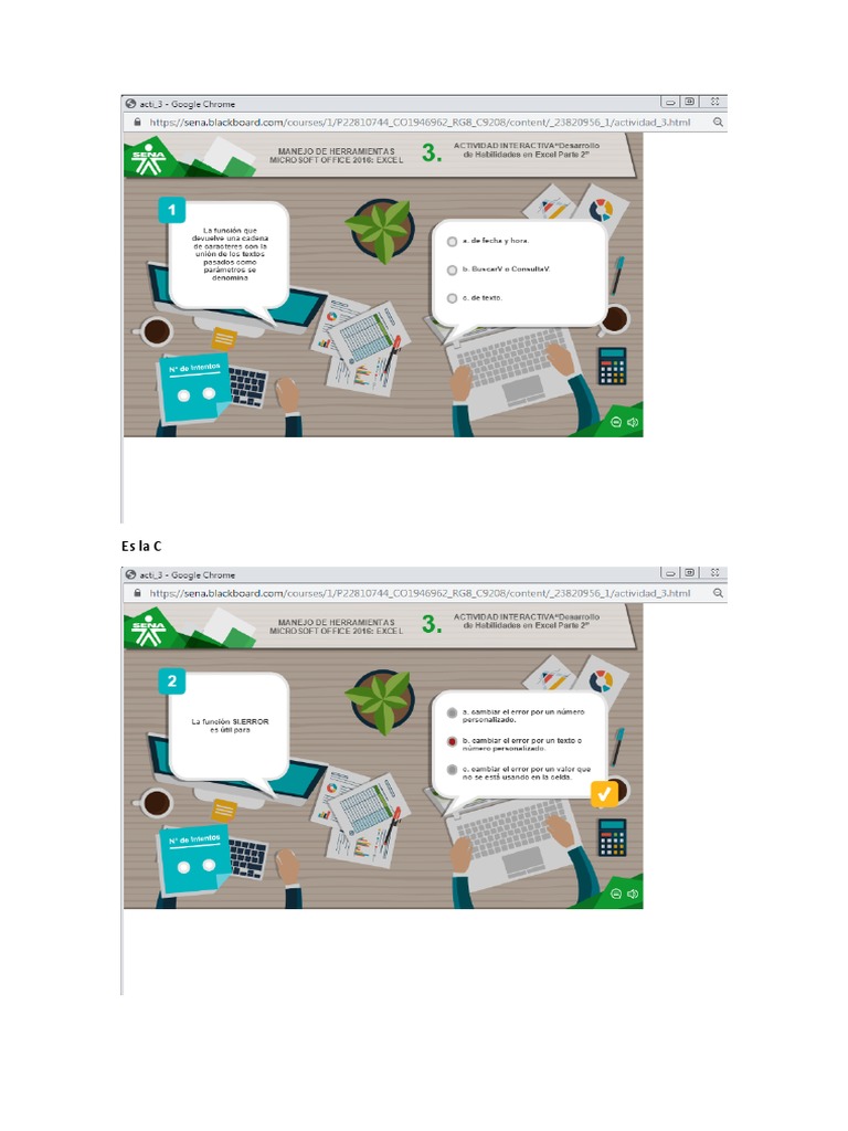 Actividad Interactiva Desarrollo de Habilidades en Excel Parte 2 | PDF