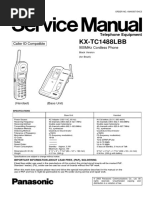 Panasonic KX-T2375MXW Service Manual | PDF | Amplifier | Telephone