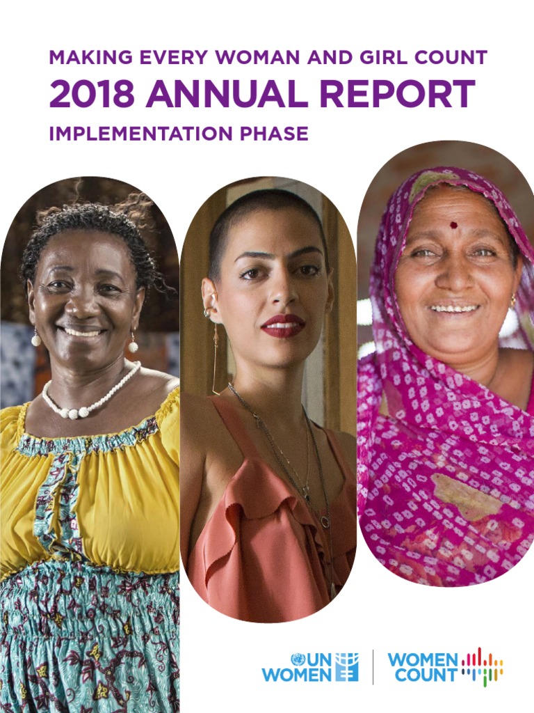 Women Count 2018 Annual Report | PDF | International Development ...