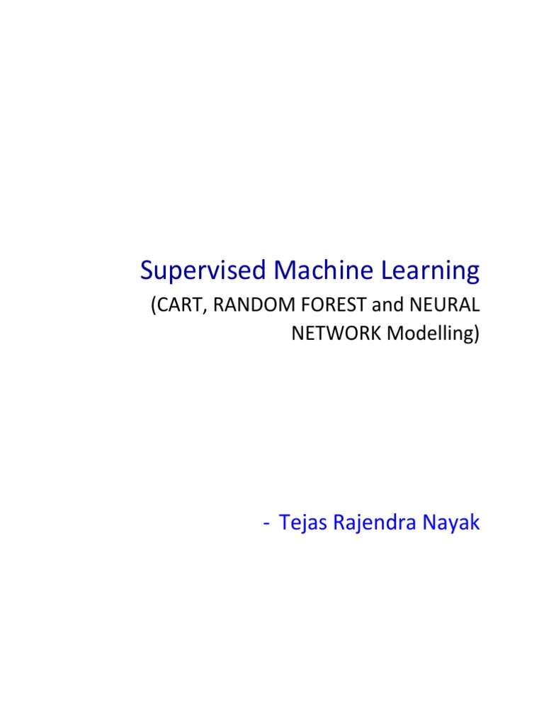 Mini Project Machine Learning Tejas Nayak Pdf Receiver