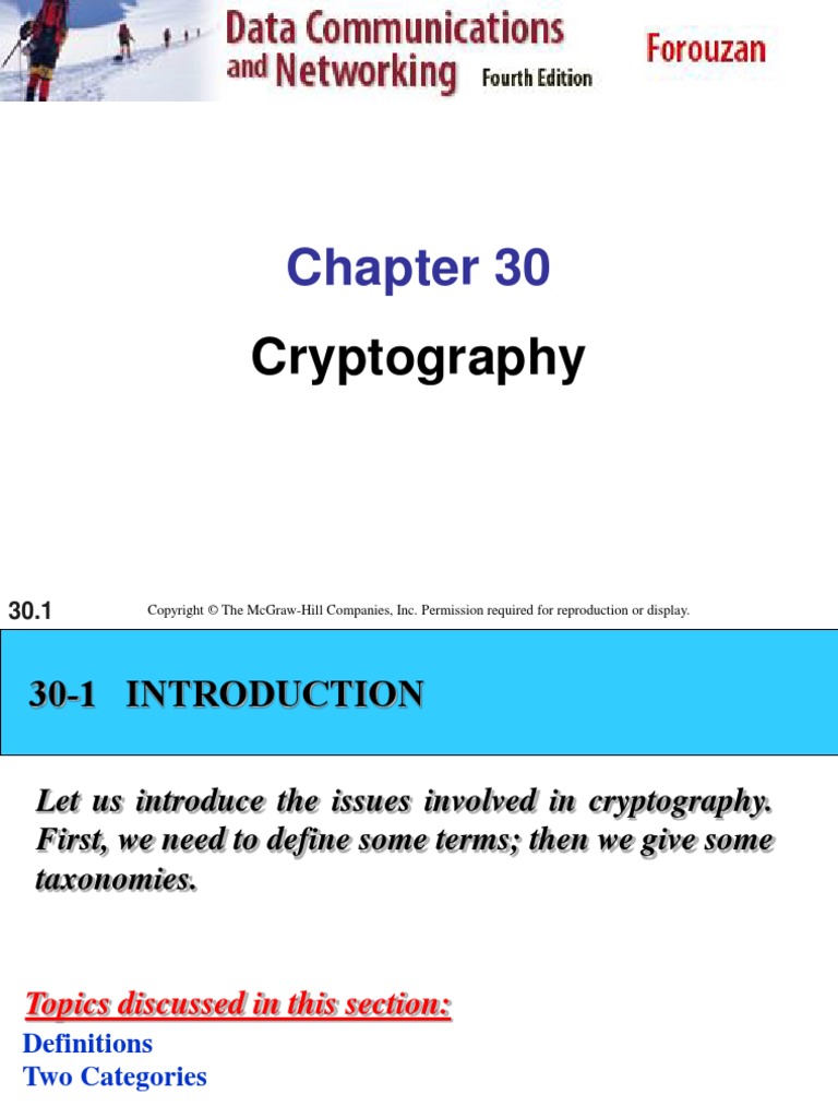 CH 30 | PDF | Cipher | Cryptography