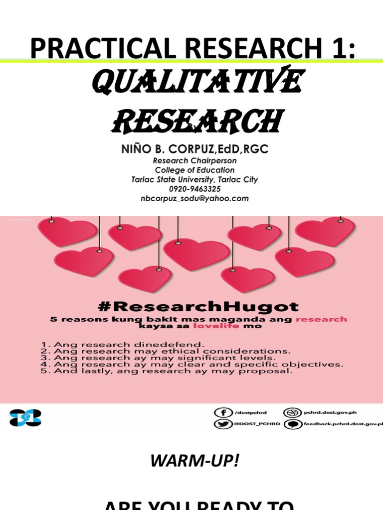 Practical_Research_1_Qualitative_2.pptx | Qualitative Research | Quantitative Research