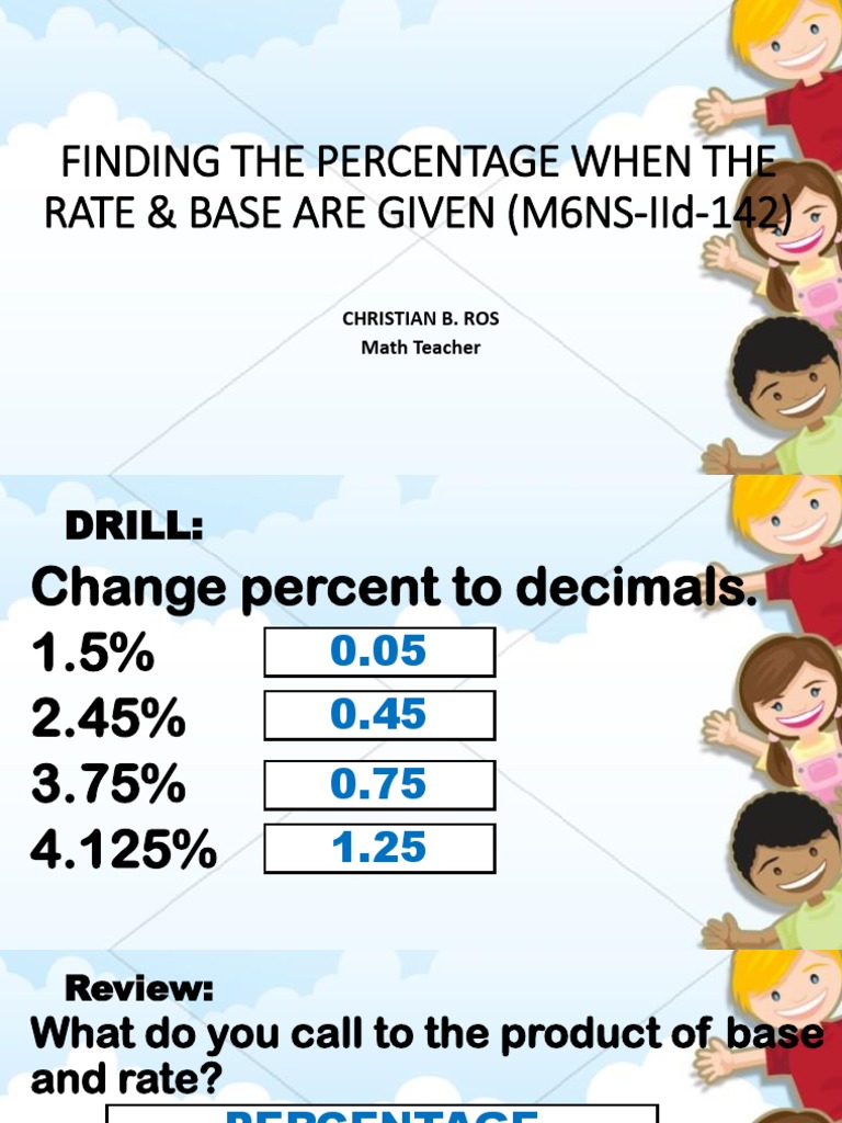 Calculating Percentages: Methods & Exercises | PDF | Percentage | Learning
