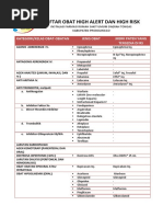 ISMP High Alert Medication List | PDF | Pharmaceutical Drug | Injection ...