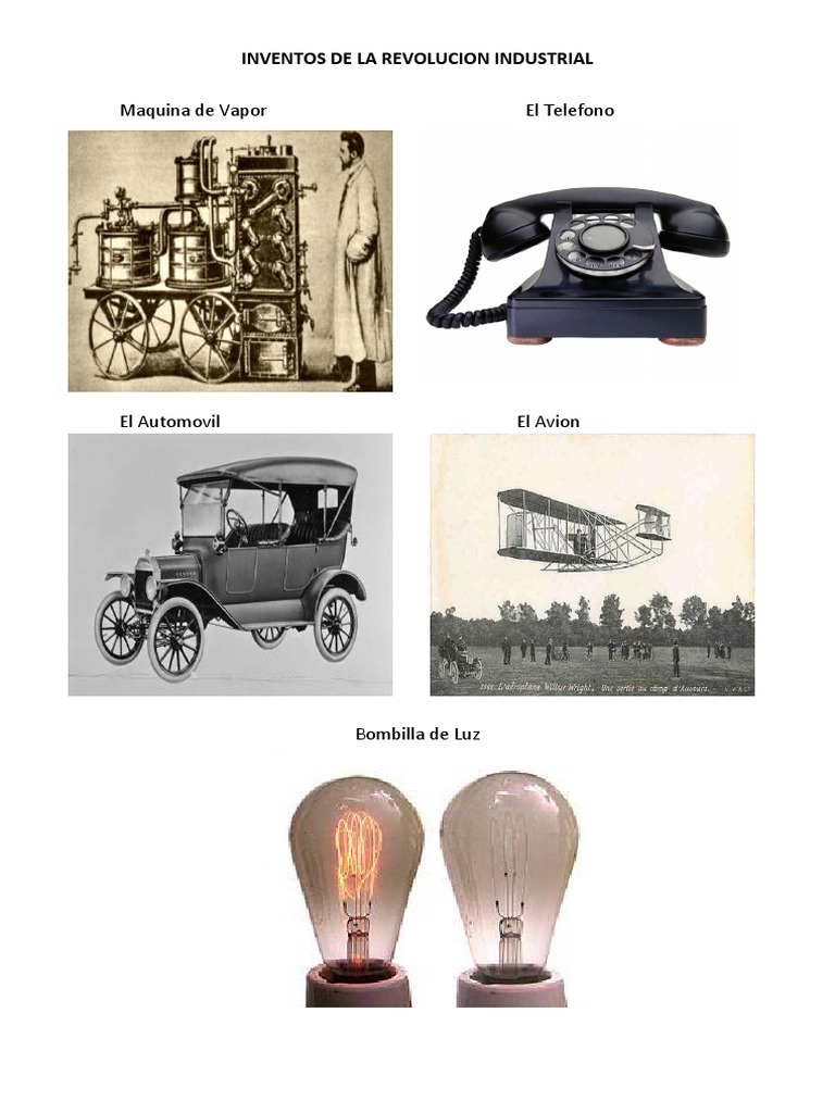 Revolucion Industrial Inventos INVENTOS DE LA 3ra REVOLUCIÓN