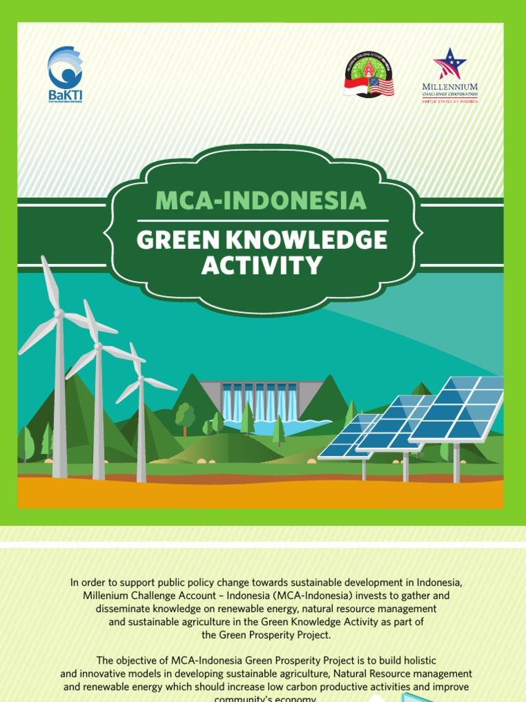 Green Knowledge Activity | PDF | Energy Development | Indonesia