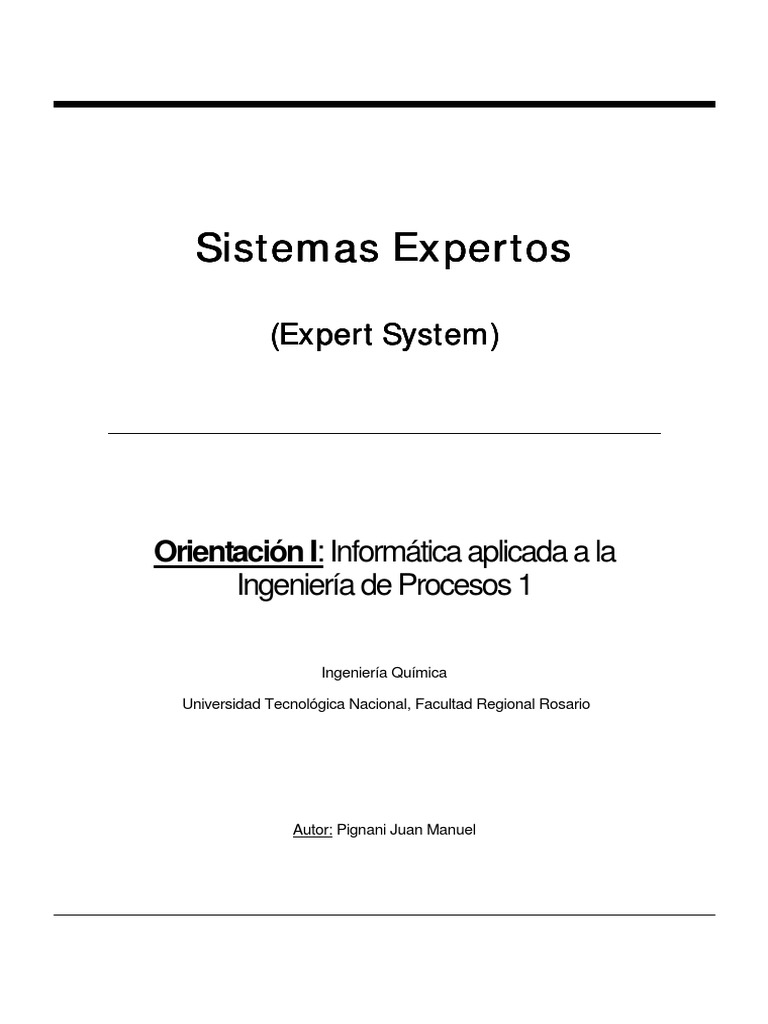 Pignani Sistemasexpertos PDF | PDF | Crecimiento personal y profesional ...
