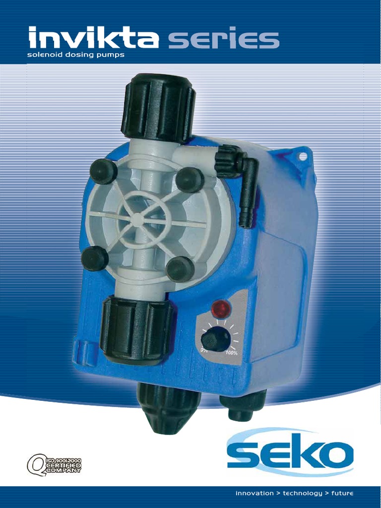 Especificacion Bomba Selko | PDF | Pump | Valve