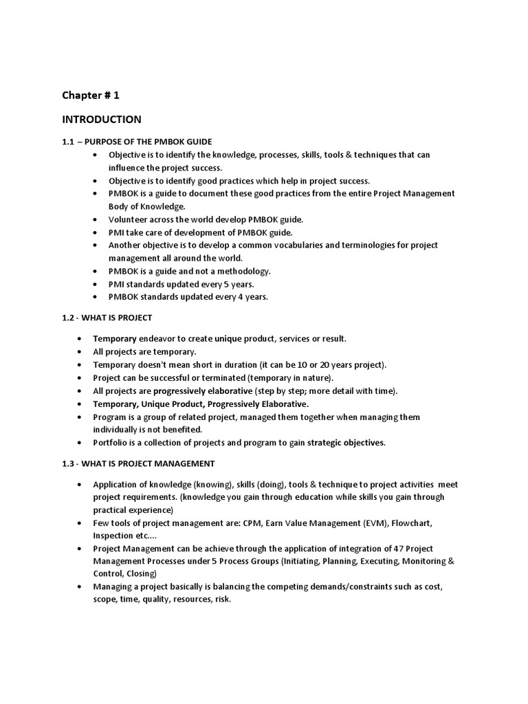 PMBOK Guide for Project Managers | PDF | Project Management | Strategic ...