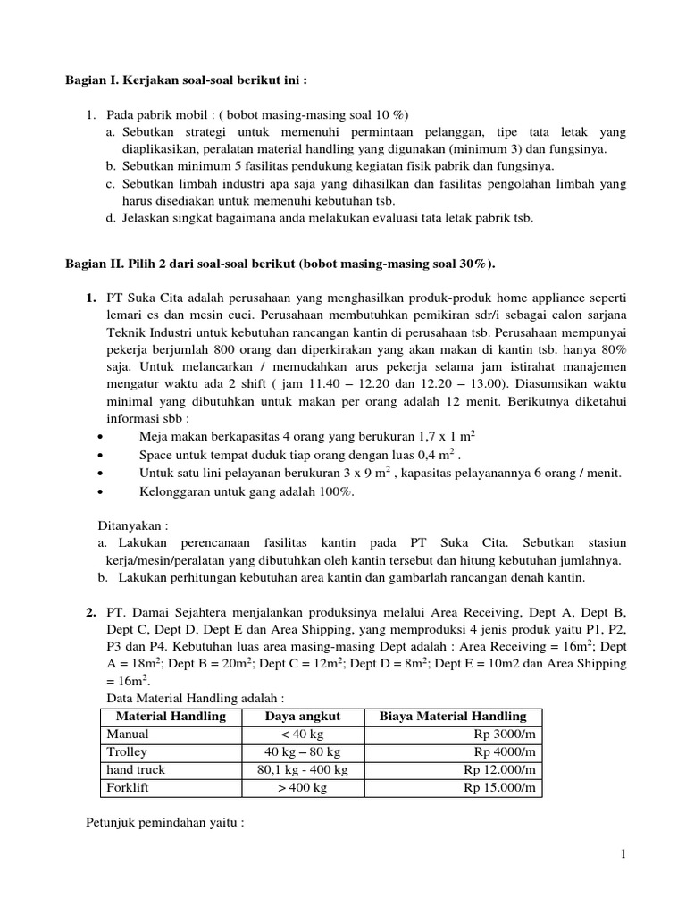 Soal Uas PTLF Genap 13 - 14 | PDF