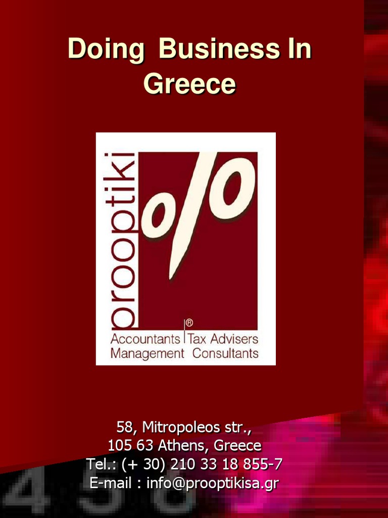 2018 Greece Prooptiki Sa | PDF | Taxes | Income Tax
