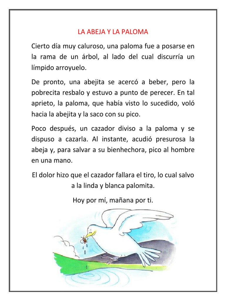 La Abeja y La Paloma | PDF