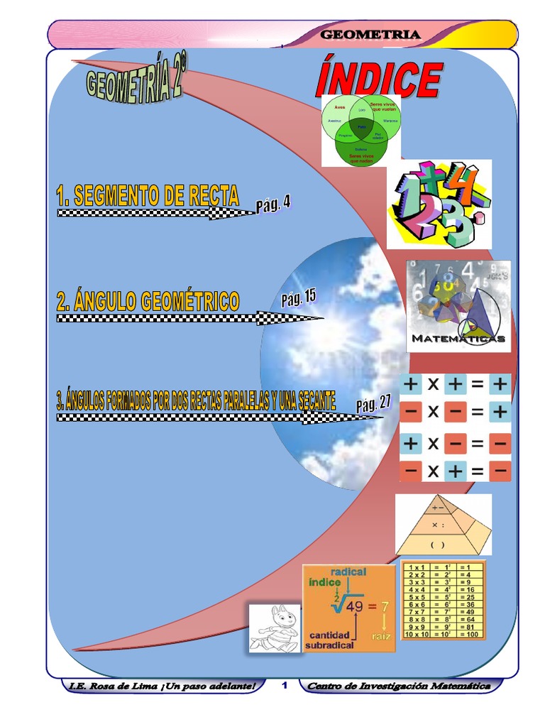 Geometria - 2do | PDF | Geometría | Triángulo