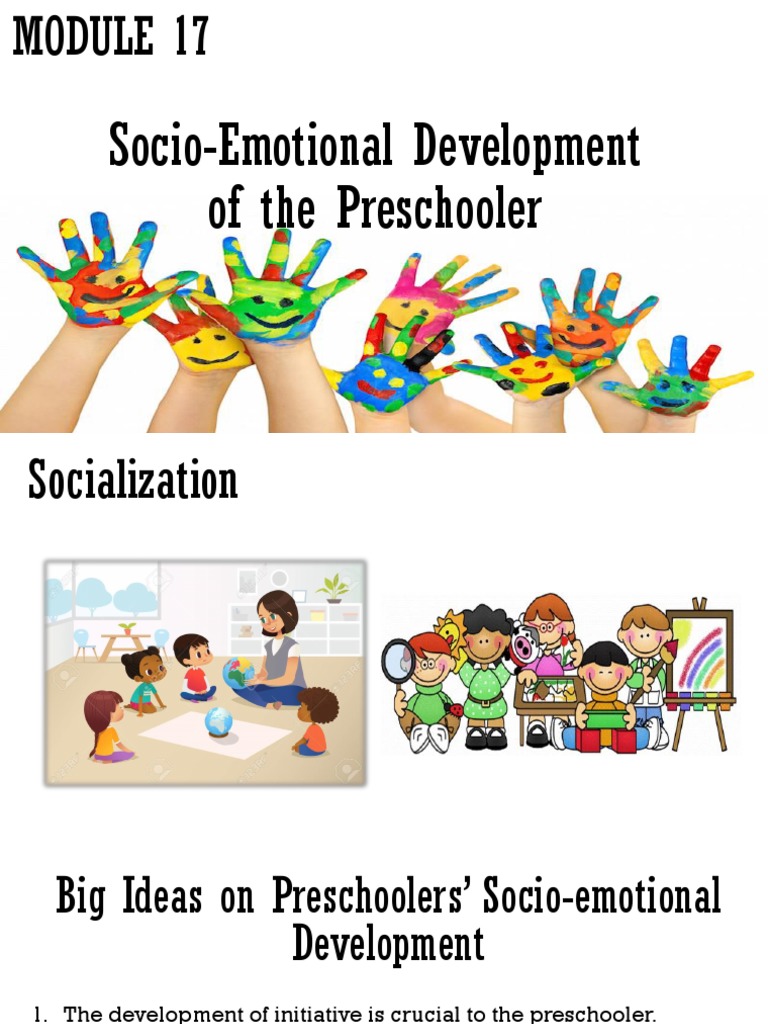 Socio Emotional Development of The Preschooler | PDF