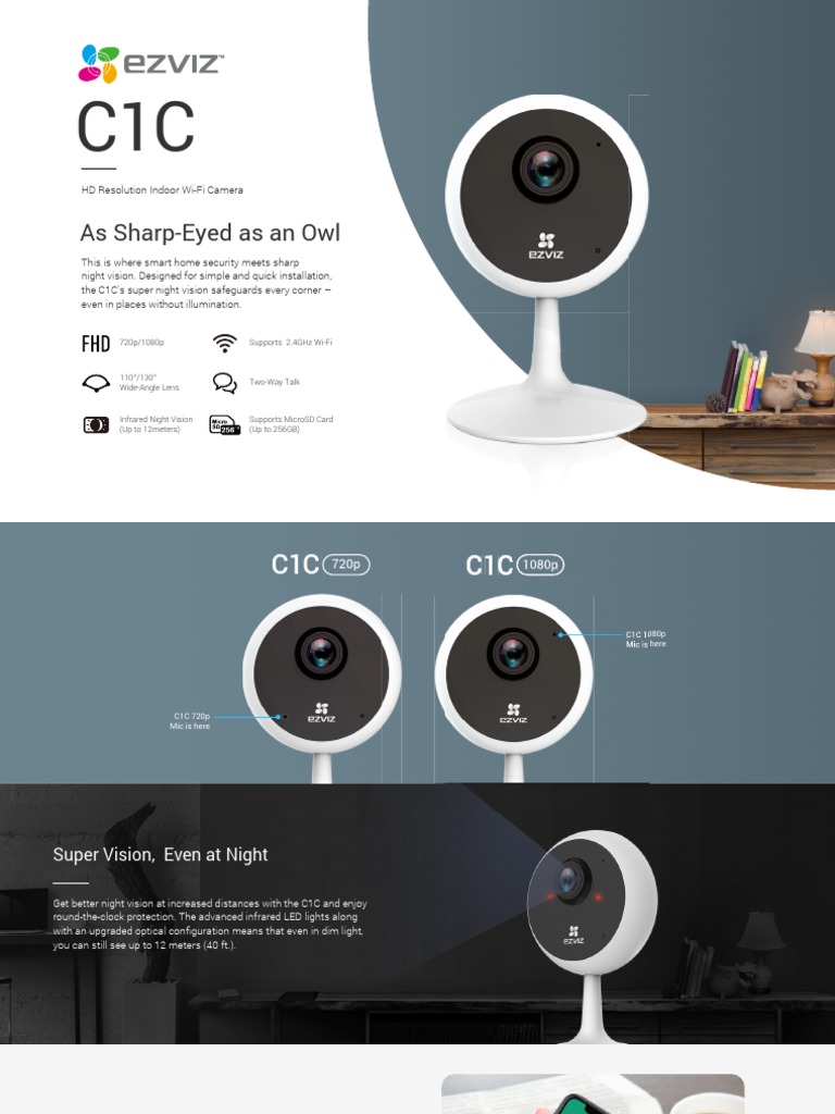 An overview of the features and specifications of the C1C indoor Wi-Fi ...