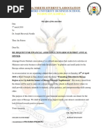 Letter of Chair Request | PDF