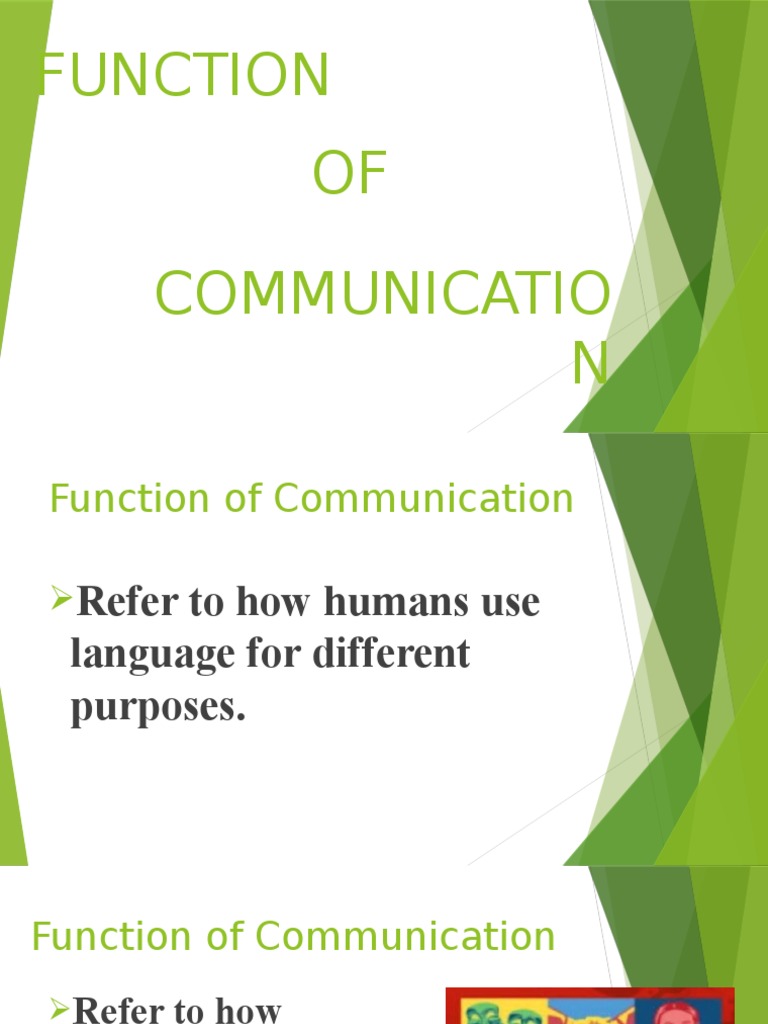 FUNCTION&Communication | PDF | Communication | Action (Philosophy)