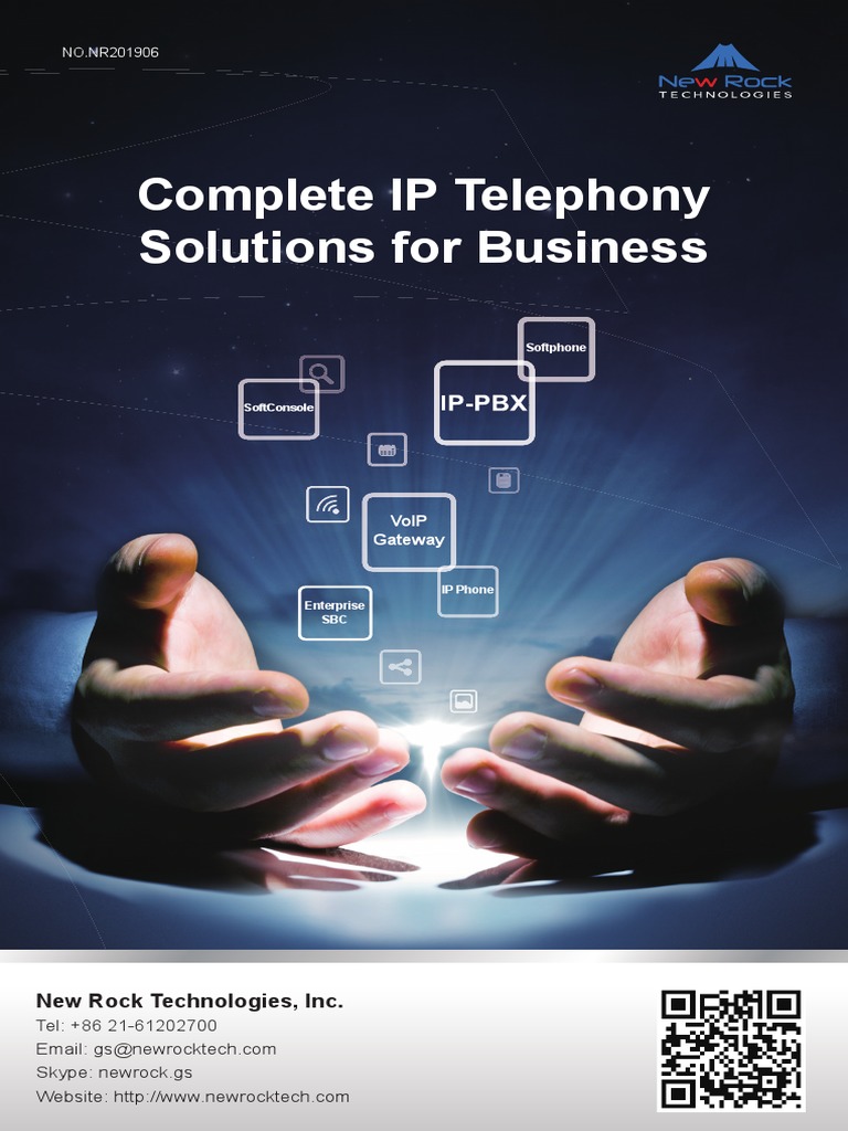 New Rock Products Catalog - VoIP Solution Provider | PDF | Voice Over ...