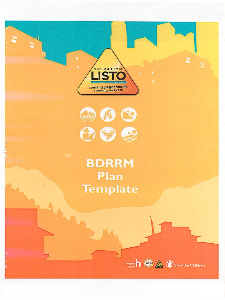 BDRRM Plan Template-1 | PDF