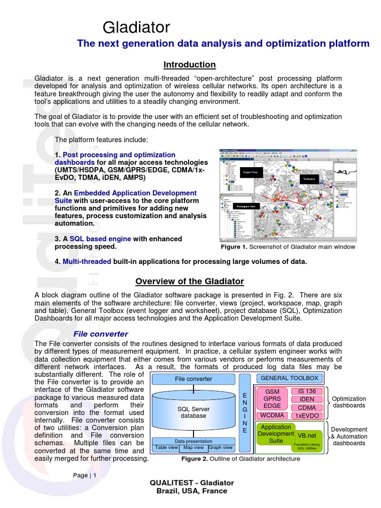 Gladiator System | PDF | Data Analysis | Databases