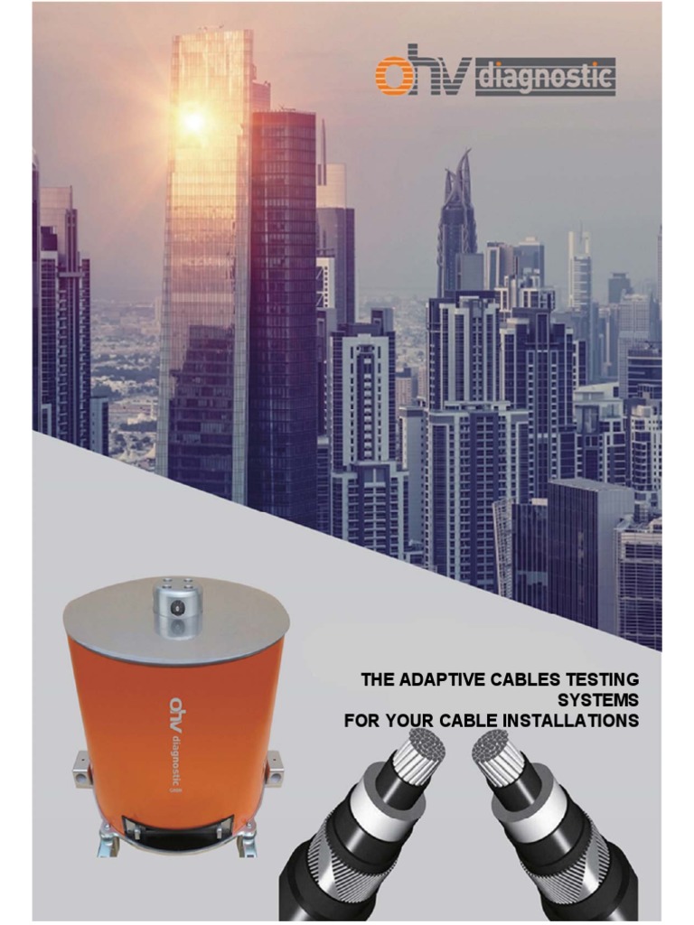 OHV Cable Test Solution | PDF | Alternating Current | High Voltage