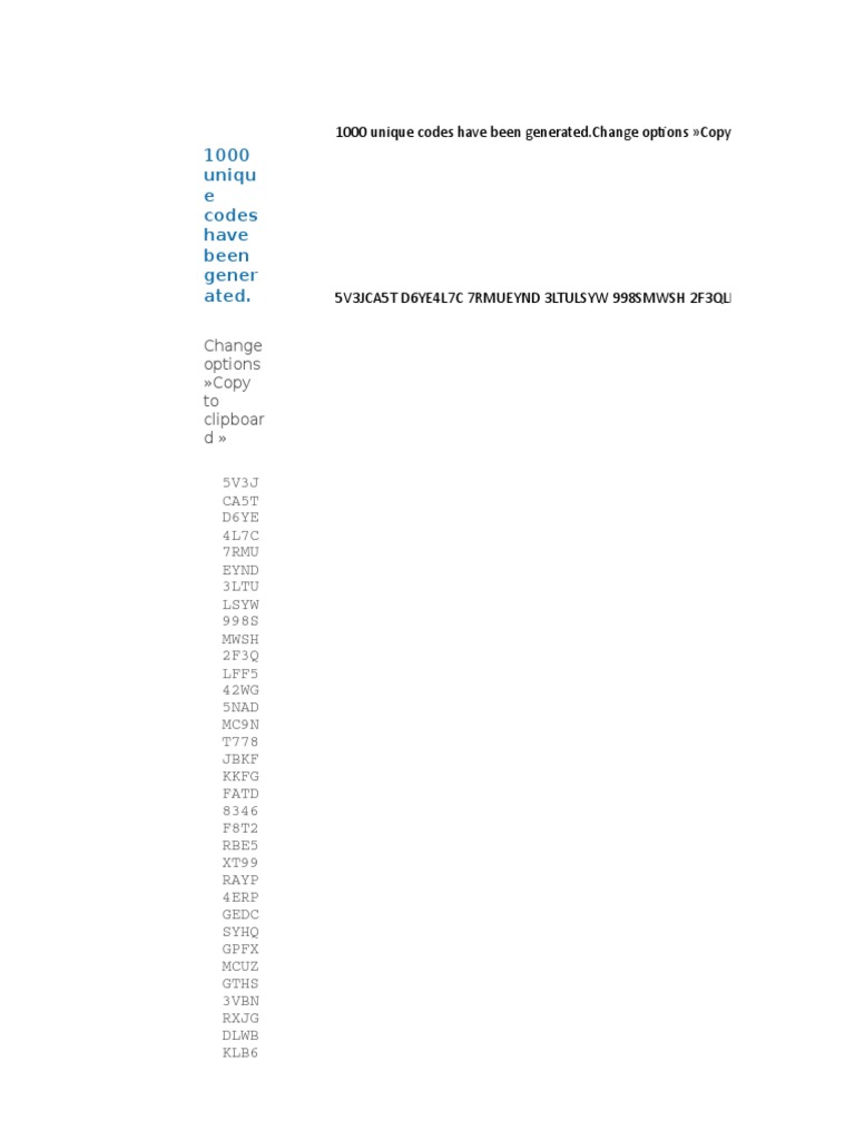 Reedem Codes | PDF | Human–Machine Interaction | Computer Standards