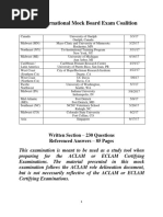 HOSA Forensic Science Practice Test | PDF | Crime Scene | Forensic Science