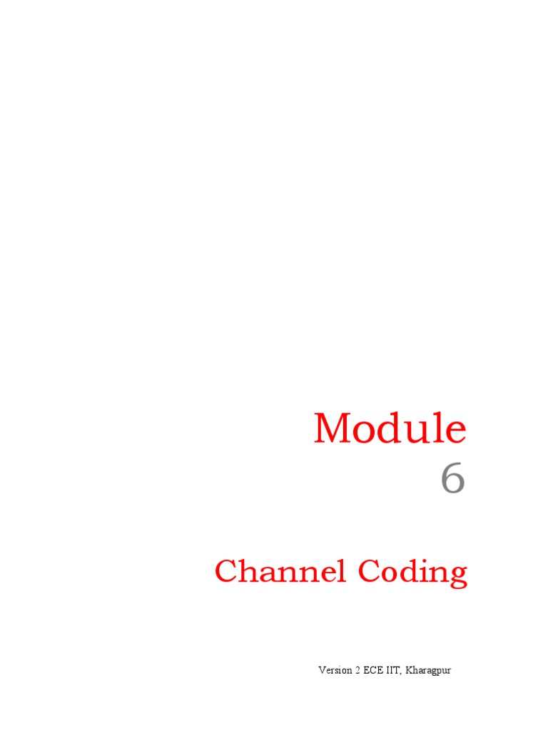 IIT Block Codes | PDF | Field (Mathematics) | Code