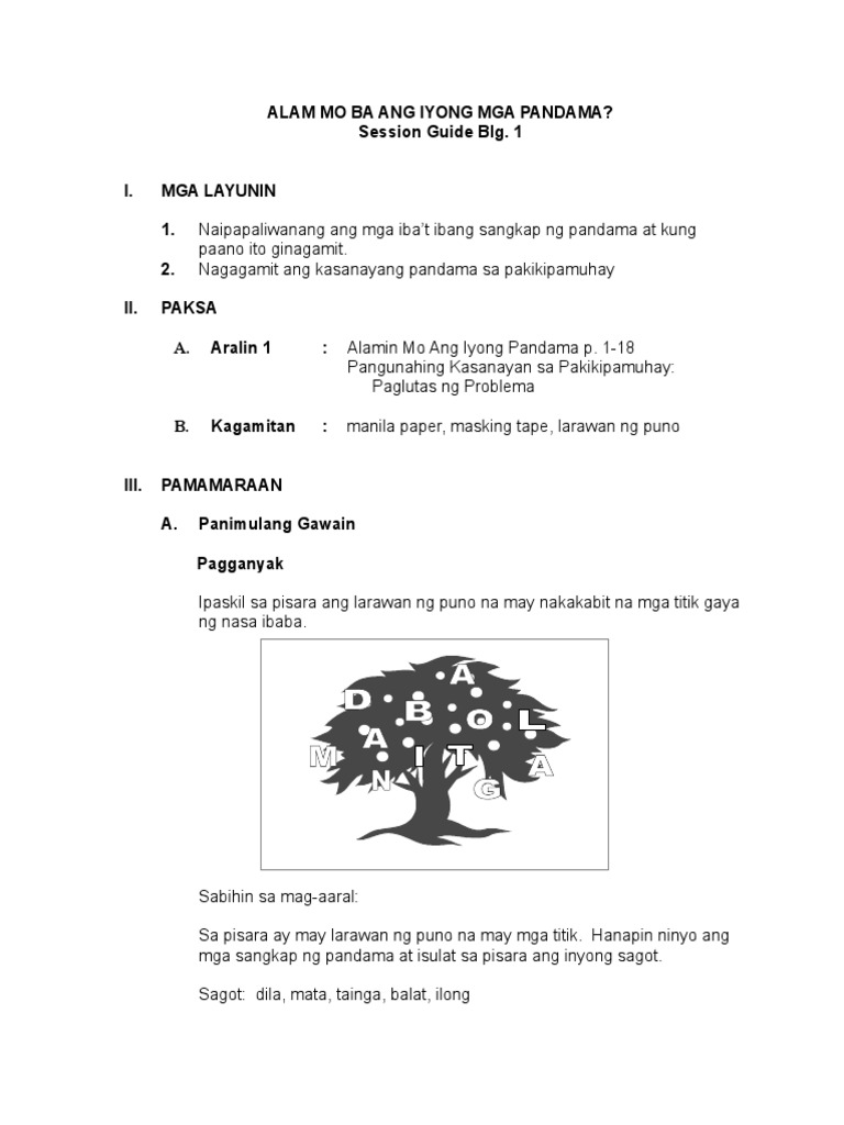 Session Guide 1 | PDF