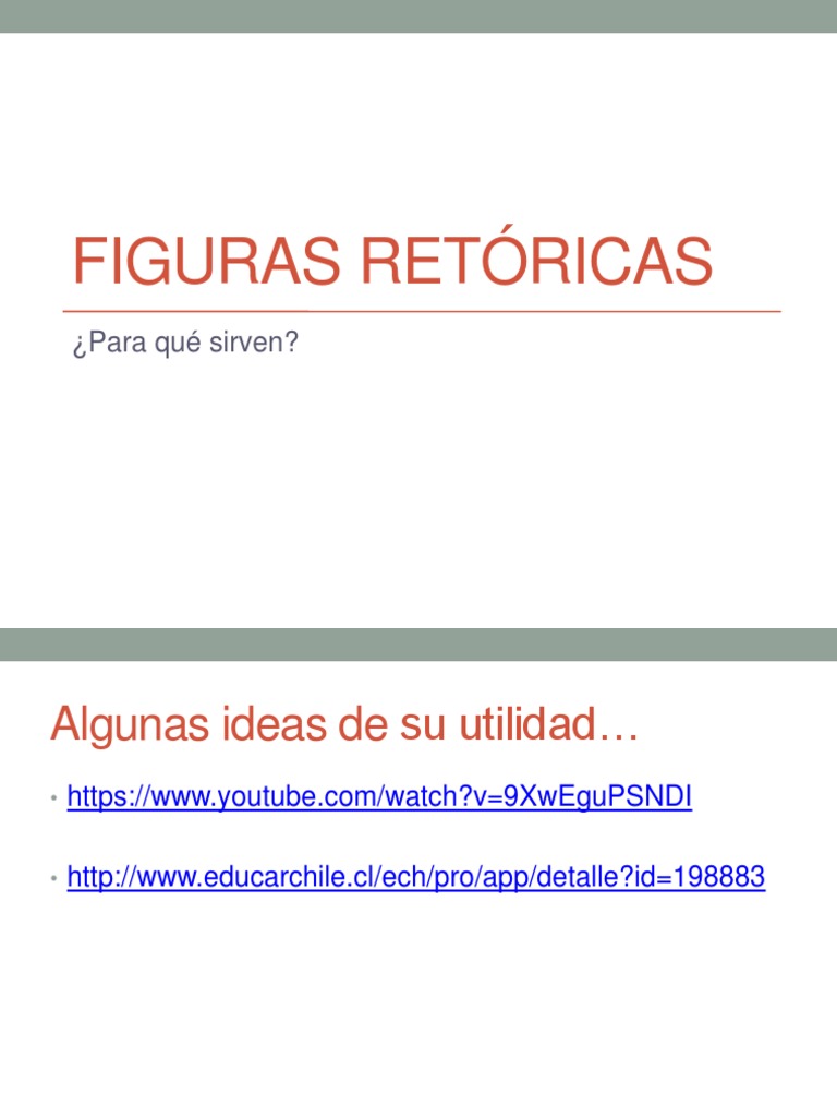 Figuras Retóricas: Ejemplos y Usos | PDF | Ironía | Metáfora
