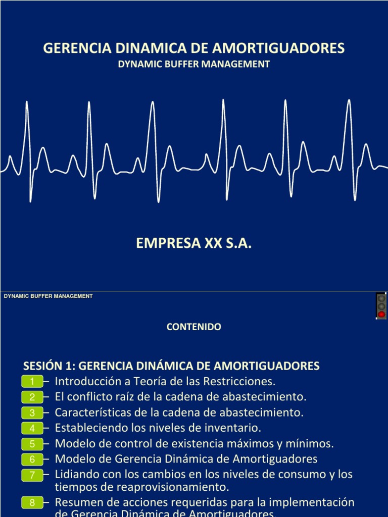 Dynamic Buffer Management | PDF | Solución tampón | Inventario