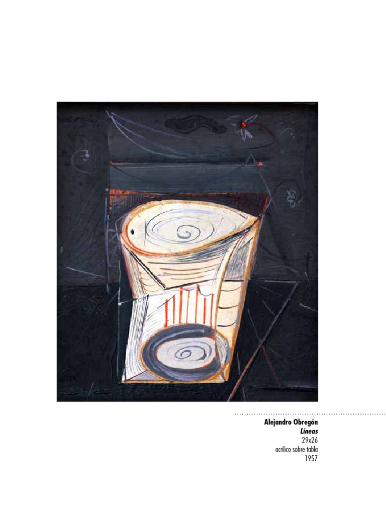 Obras destacadas de Alejandro Obregón | PDF | Pinturas | Cubismo