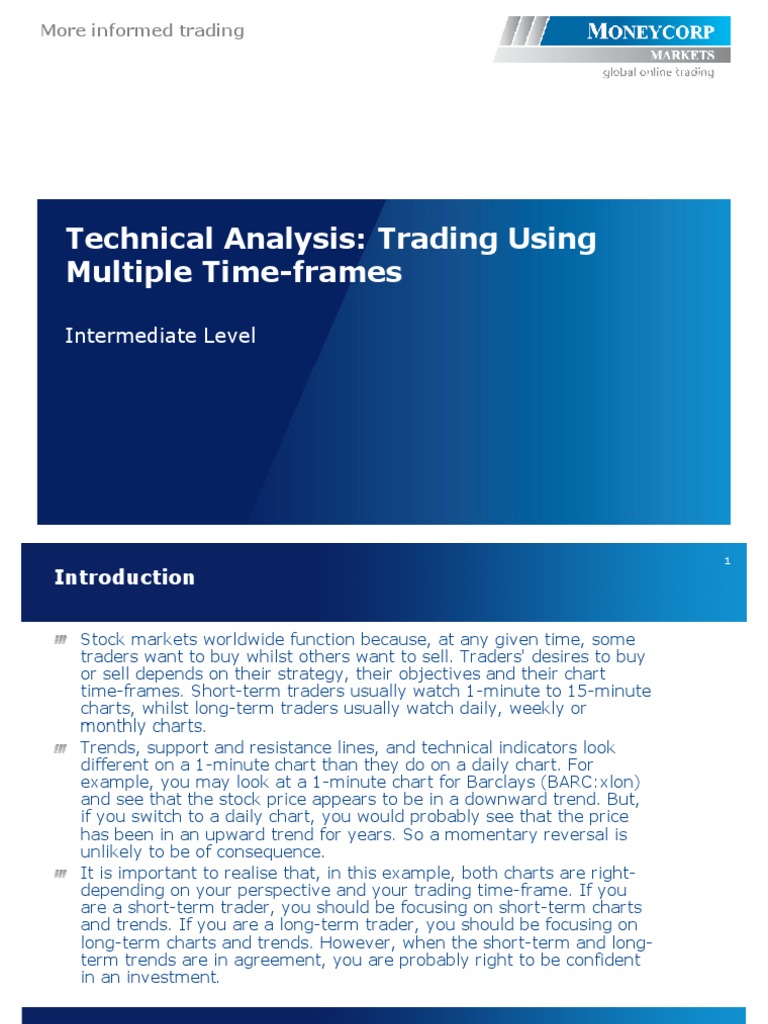 Using Multiple Timeframes for More Informed Trading | PDF | Market ...
