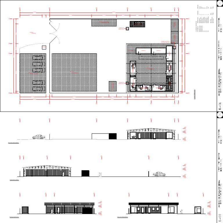 Layouts Instalación Faena | Naturaleza