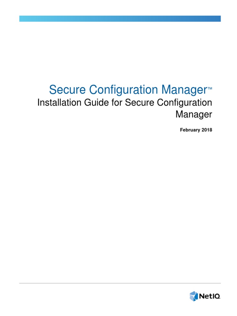 Installation Guide SCM | PDF | Microsoft Sql Server | Server (Computing)