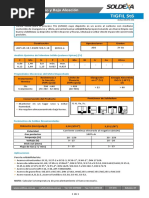 Ficha Tecnica Exatub 71 (Aws E71t-1c Asme E71t-1m) | PDF | Informática