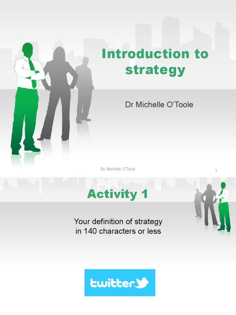 Introduction To Strategy1 | PDF | Strategic Management | Competition
