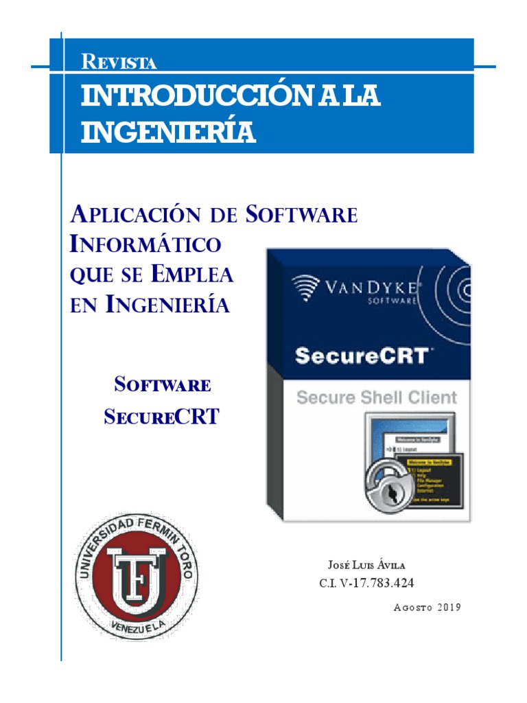 Software SecureCRT | PDF | Contraseña | Software