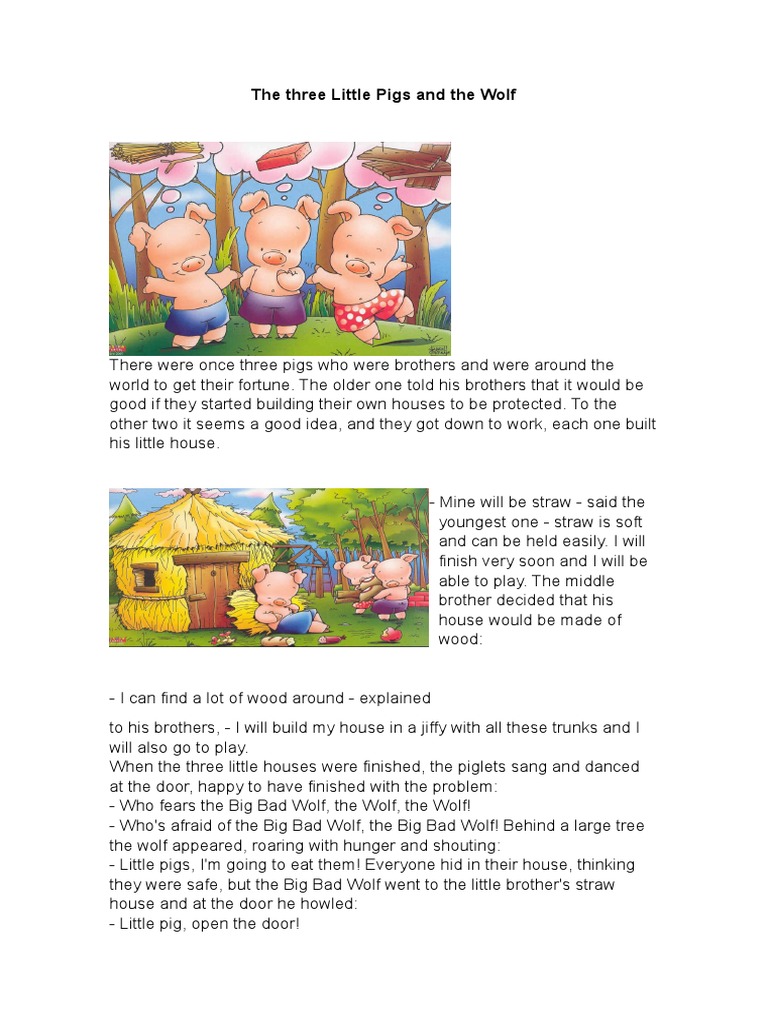 Los Tres Cerditos en Igles | PDF