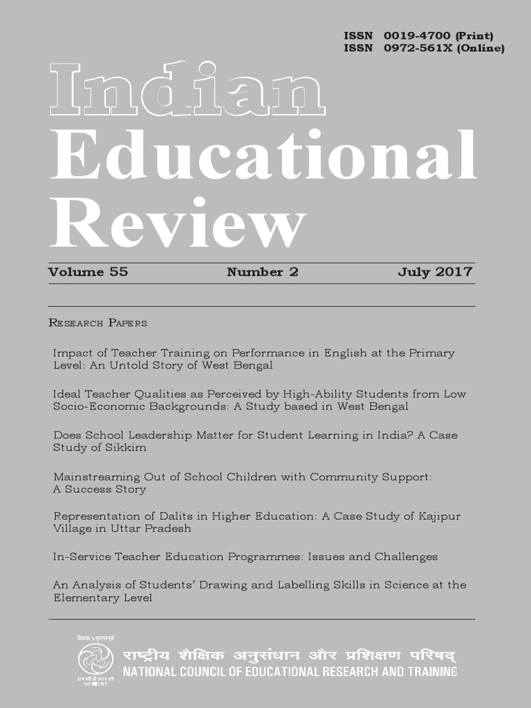 IER July 17 | PDF | Teachers | Socioeconomic Status