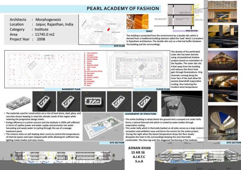 Pearl Academy Case Study | PDF | Building Technology | Building Engineering