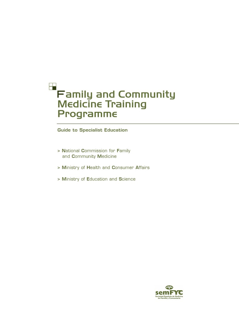 Family Medicine | PDF | Family Medicine | Health System