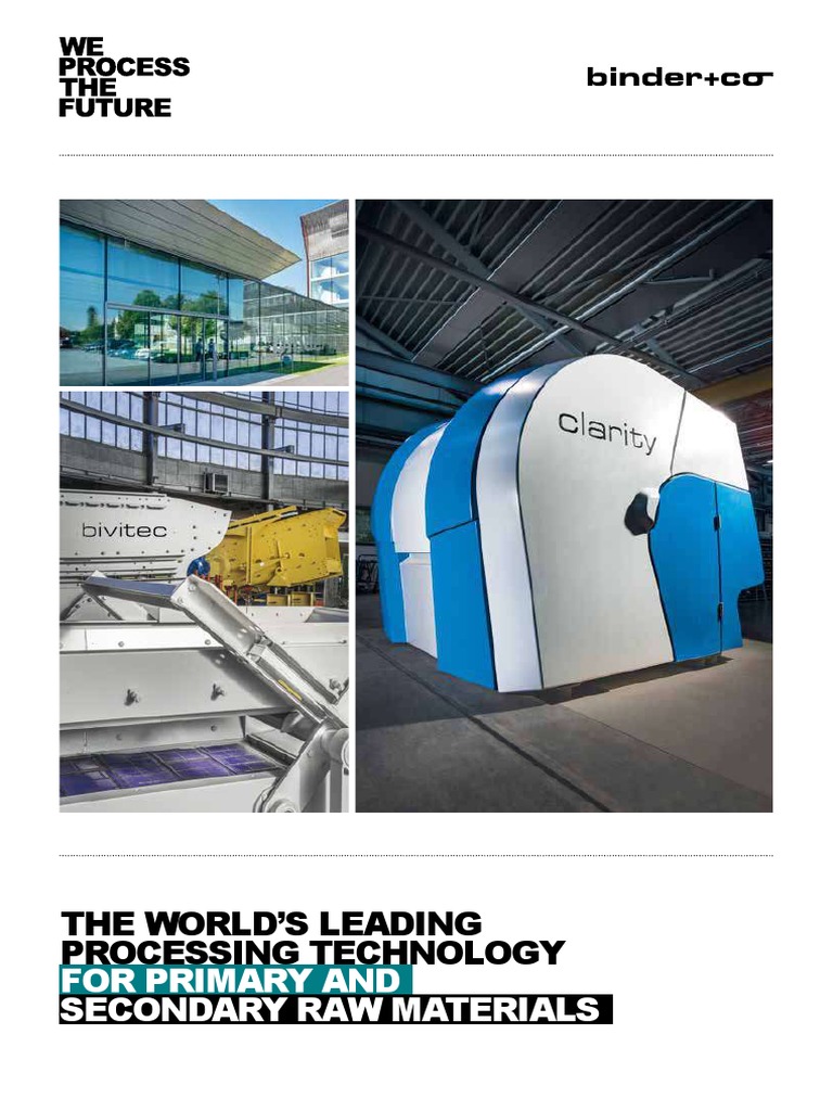Binder+Co - Leading Products - EN | PDF | Water Treatment | Recycling