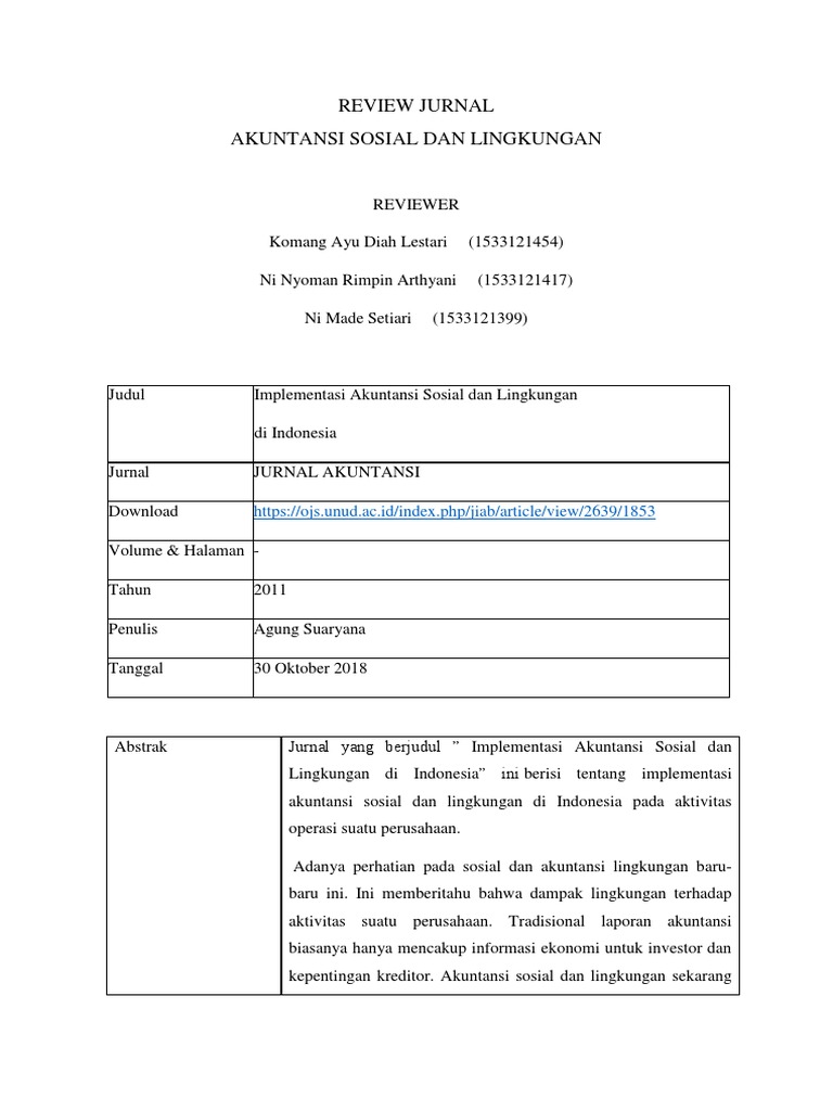 Review Jurnal-Uts Asl (Baru Sampe Pembahasan) | PDF