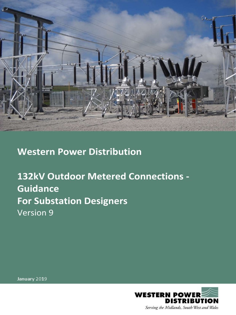 132kV Substation Design Guide | PDF | Electrical Substation ...